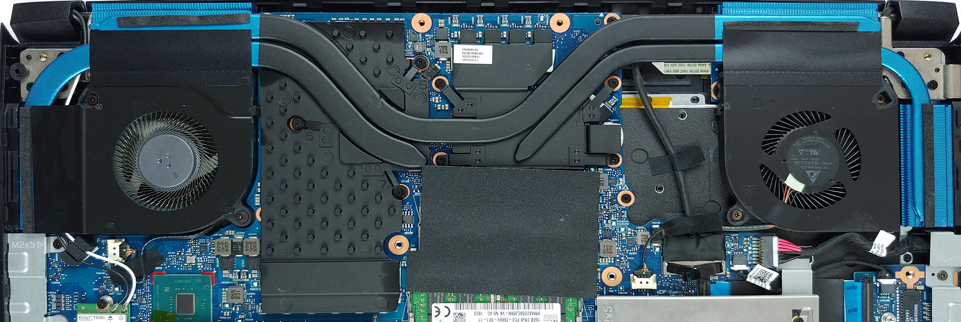 Inside Acer Predator Helios 300 17 (2019, PH317-53) - disassembly and ...