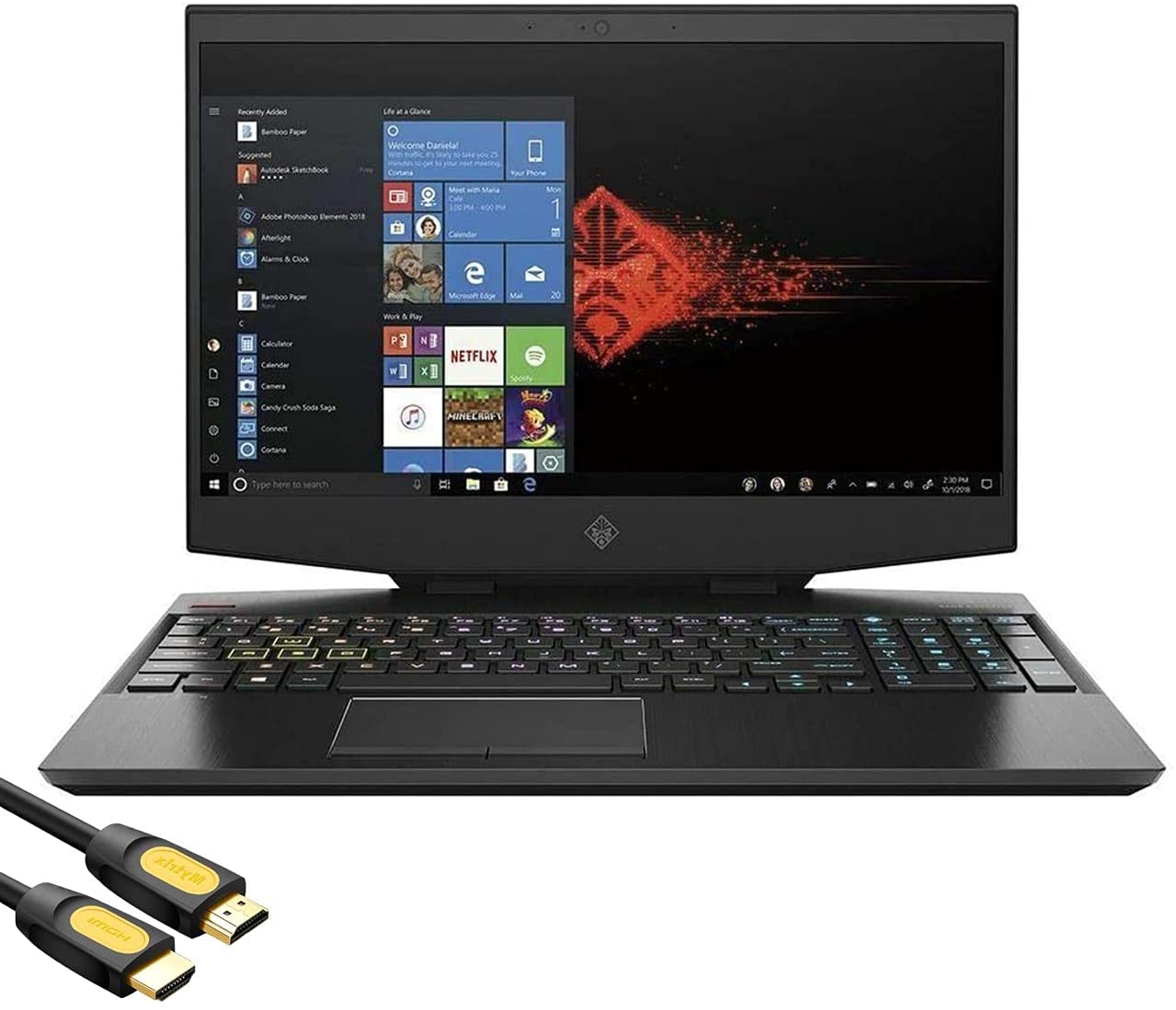 HP OMEN 15 - i7-10750H · RTX 2070 Max-Q · 15.6”, Full HD (1920 x 1080 ...