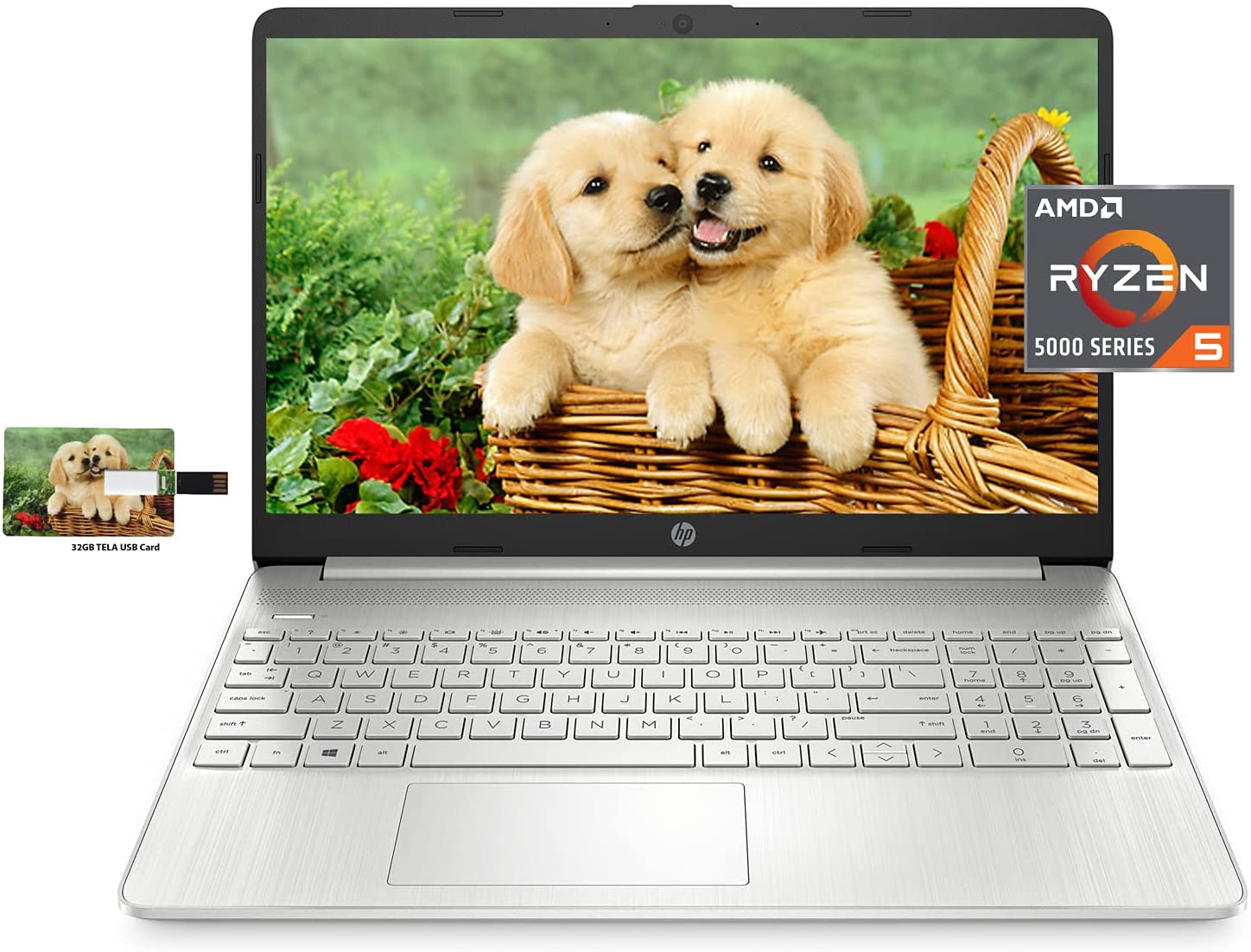 HP 15 - Ryzen 5 5500U · RX Vega 7 15W · 15.6”, Full HD (1920 x 1080 ...