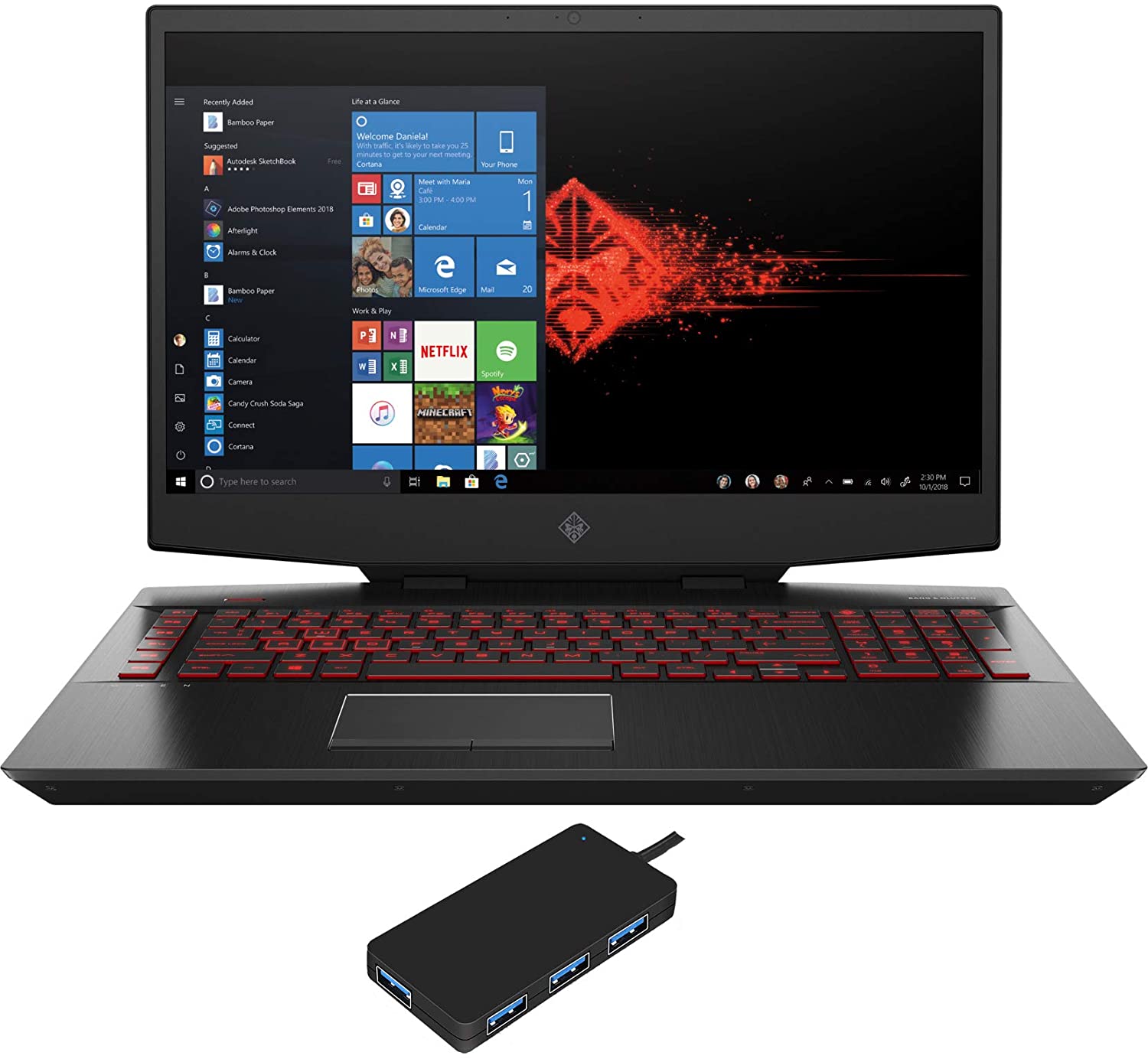 HP OMEN 17 - i7-10750H · RTX 2070 SUPER · 17.3”, Full HD (1920 x 1080 ...
