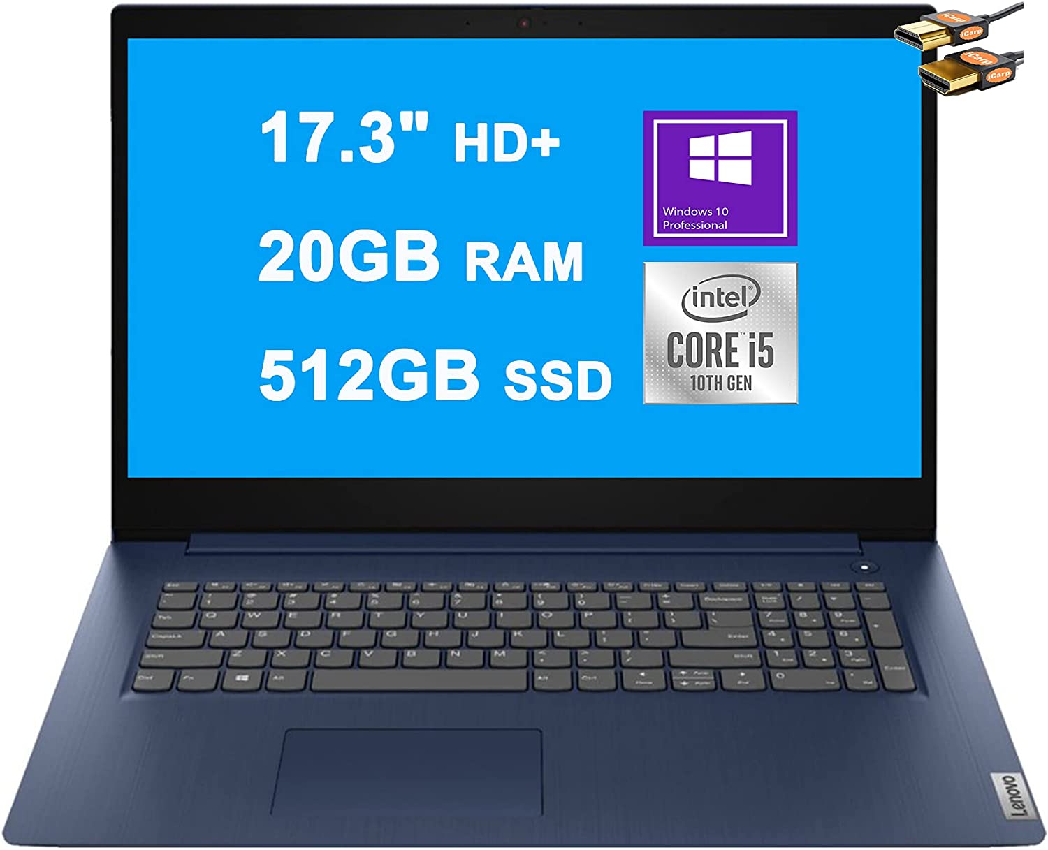 Acer Aspire 3 - i5-1035G1 · UHD Graphics G1 · 17.3”, HD+ (1600 x 900 ...