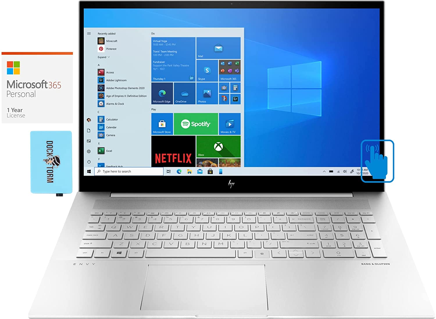 HP ENVY 17 - i7-1165G7 · Xe Graphics G7 · 17.3”, Full HD (1920 x 1080 ...