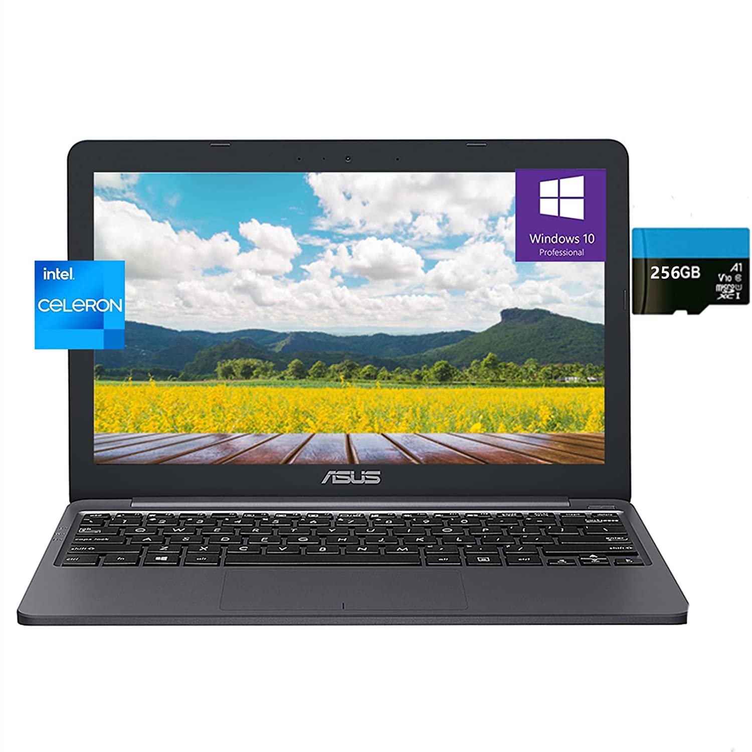 ASUS VivoBook E12 - Celeron N3350 · HD Graphics 500 · 11.6”, HD (1366 x ...