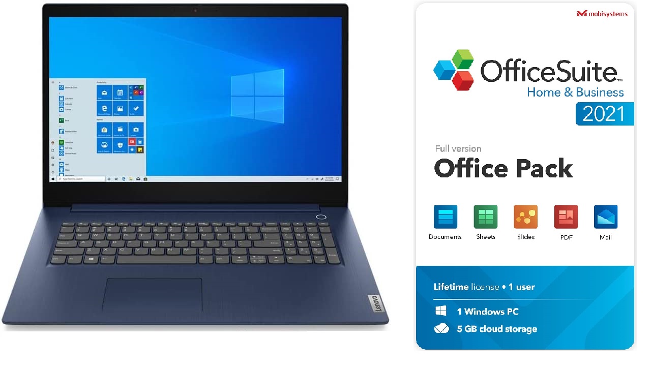 Lenovo IdeaPad 3 17 - i5-1035G1 · UHD Graphics G1 · 17.3”, HD+ (1600 x ...