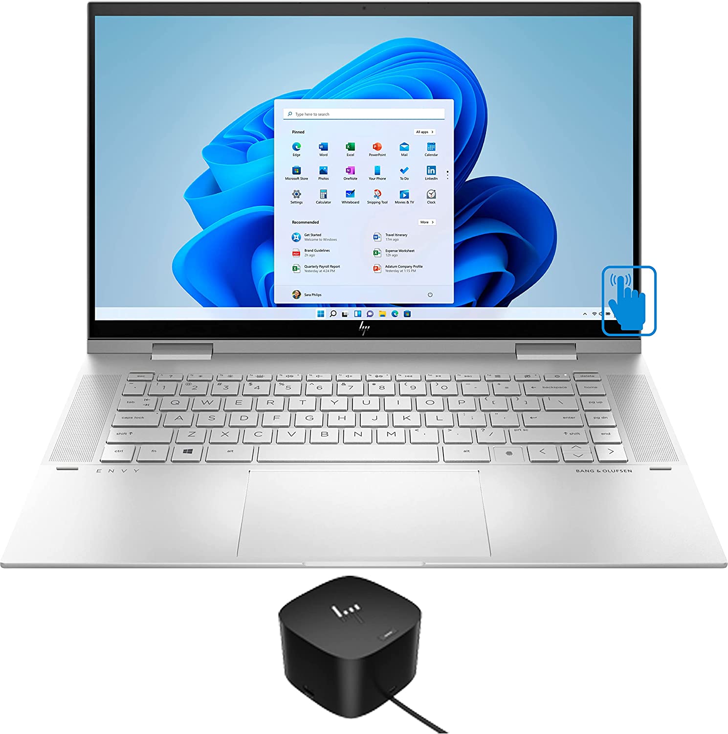 HP ENVY x360 15 - i7-1195G7 · Xe Graphics G7 · 15.6”, Full HD (1920 x ...