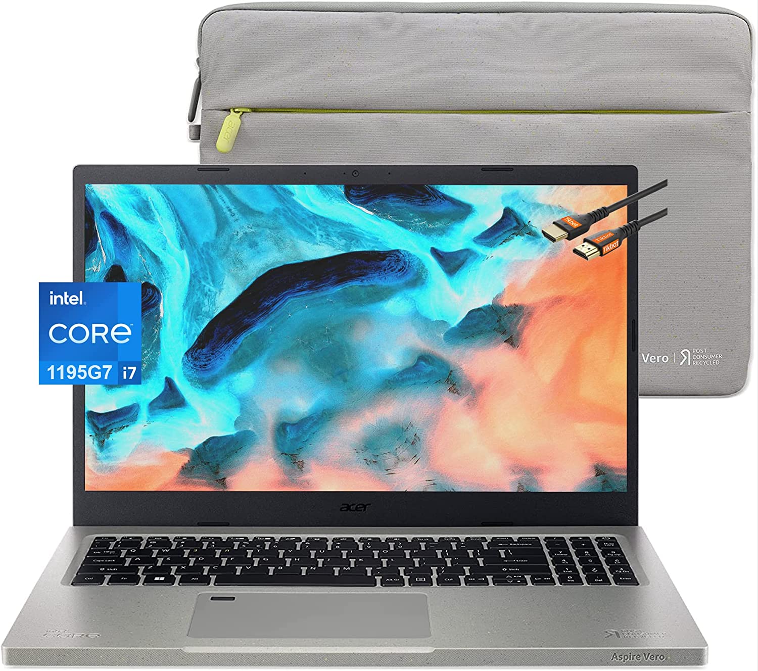 Acer Aspire Vero - i7-1195G7 · Xe Graphics G7 · 15.6”, Full HD (1920 x ...