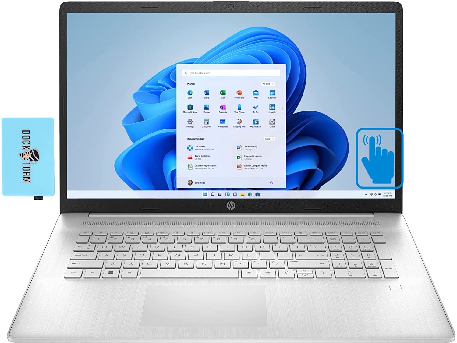 HP 17 - Ryzen 5 5625U · RX Vega 7 15W · 17.3”, HD+ (1600 x 900), TN ...
